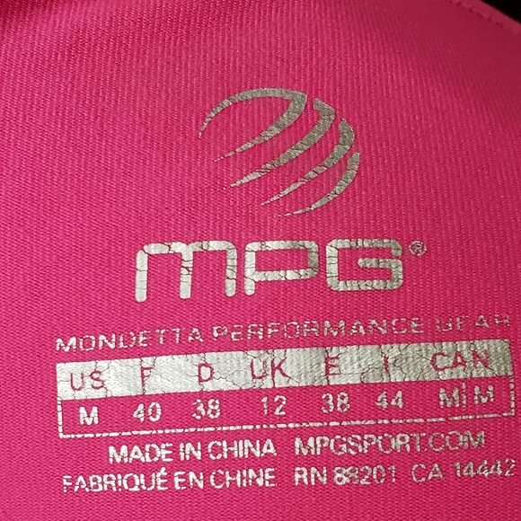MPG | Tops | Mondetta Performance Gear Shirt M | Poshmark